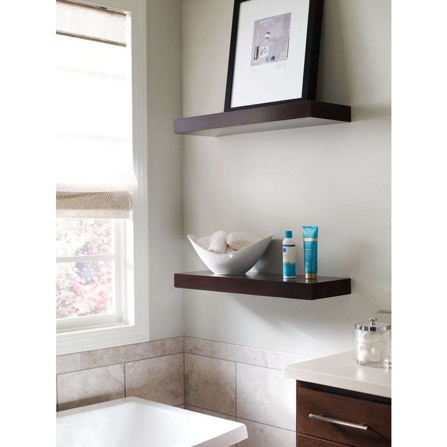 Omega National Products by Rev-A-Shelf FS0354QUF1, Floating Wood Shelf ...