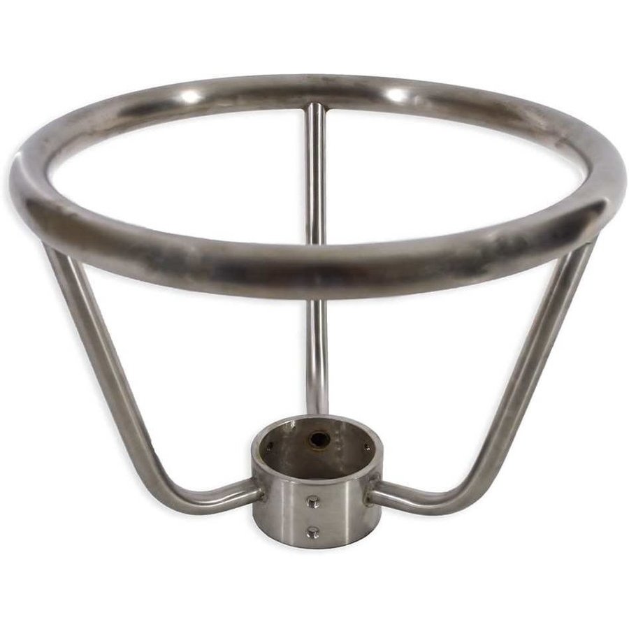 Peter Meier FOOTRING STAINLESS-STEEL, 10 Inch Diameter Stainless Steel ...