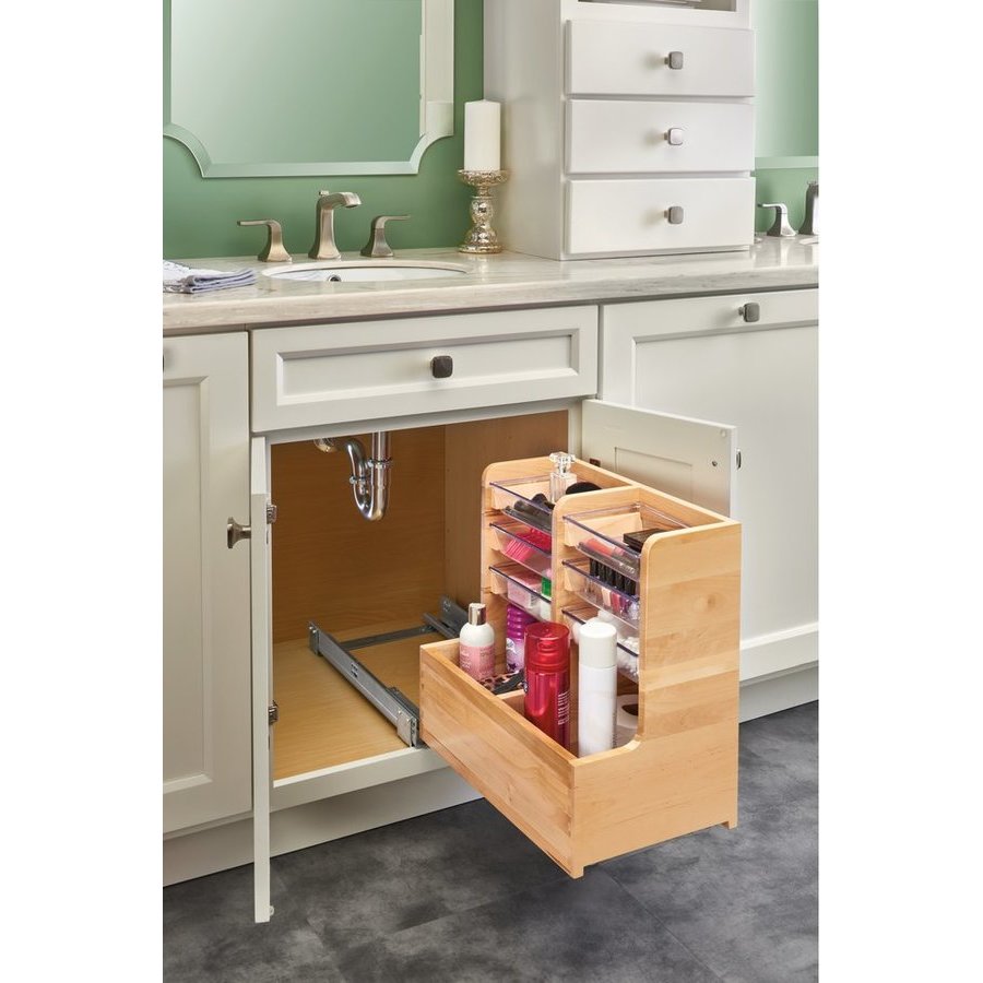 Rev-A-Shelf 441-12VSBSC-1, 8-3/4 Inch Width L-Shape Reversible Under ...