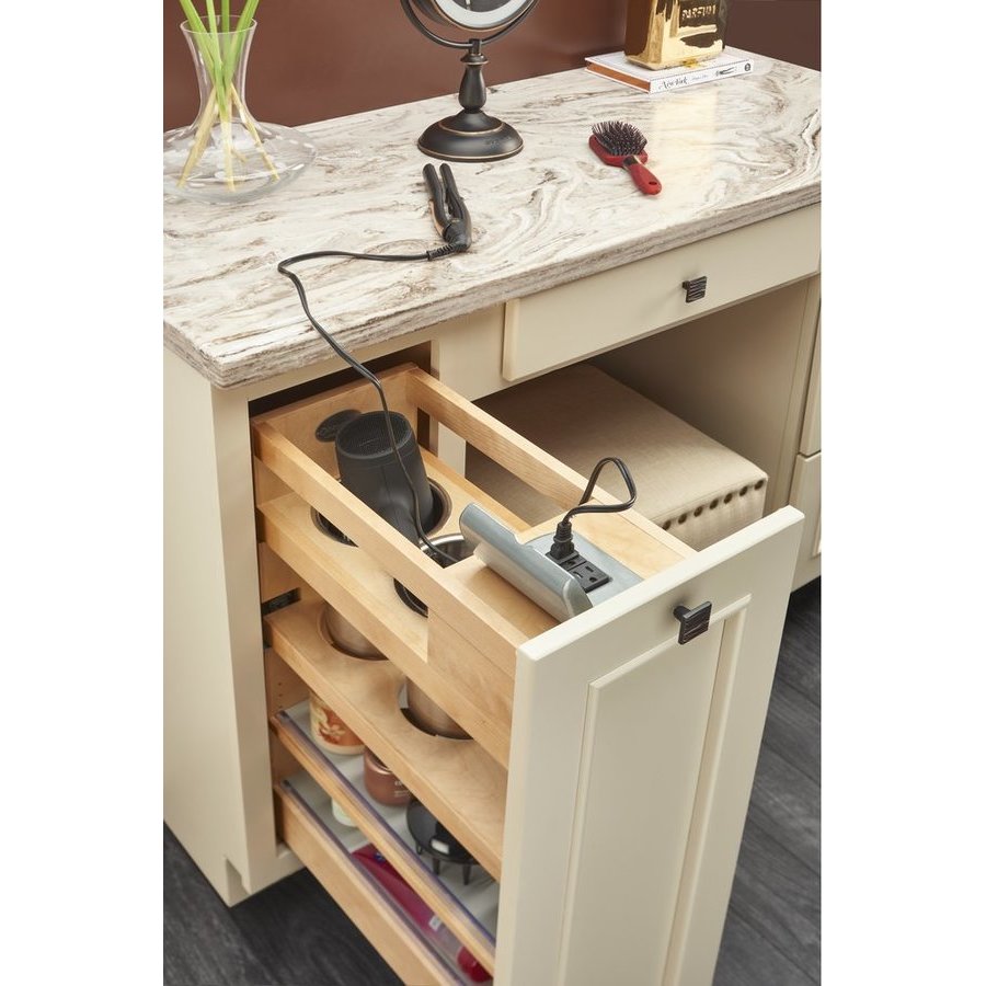 Rev-A-Shelf 445-VBOSC-8C, Rev A Shelf Roll-Out Grooming Organizer with ...