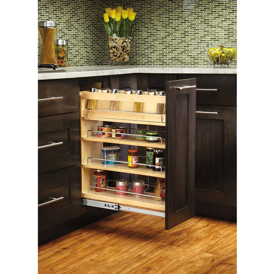 Rev-A-Shelf 448-SR11-1, 10 Inch Width Spice Rack Insert Only for 11 ...