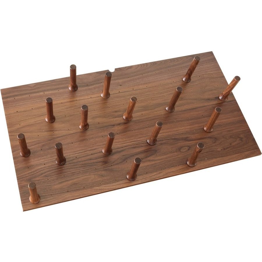 Rev-A-Shelf 4DPS-WN-3921, Large Walnut Drawer Peg System (16 Pegs ...