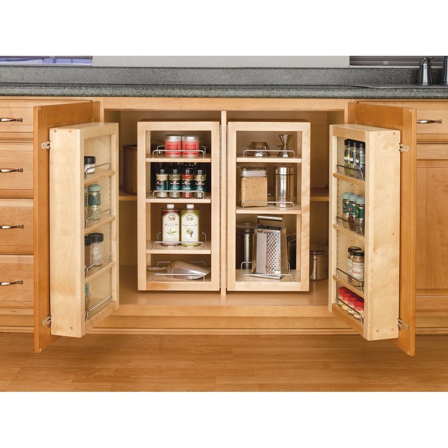 Rev-A-Shelf 4WBSP18-25, 12"W x 25 Inch Height Single Base Cabinet Swing ...