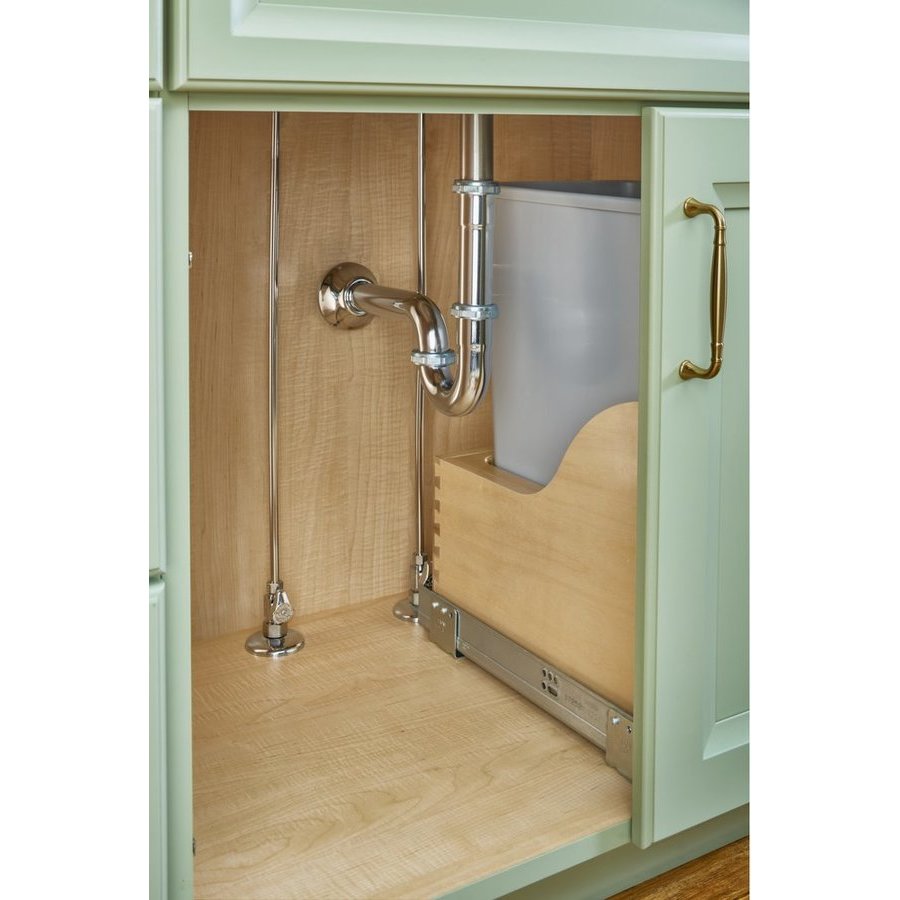 Rev-A-Shelf 4WCSC-1532DM16-1, 32 Quart Undermount Single Trash Pull-Out ...