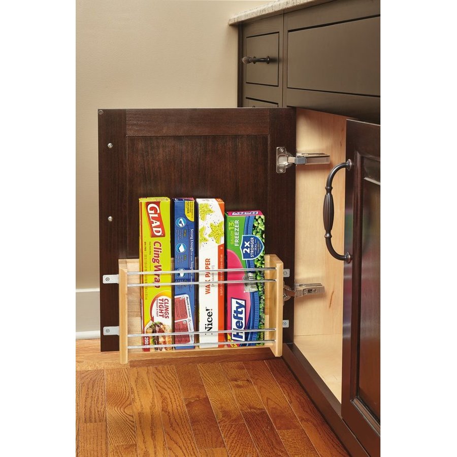 Rev-A-Shelf 4WFR-18-1, 13-1/8 Inch Width Door Storage Foil Rack for 18 ...