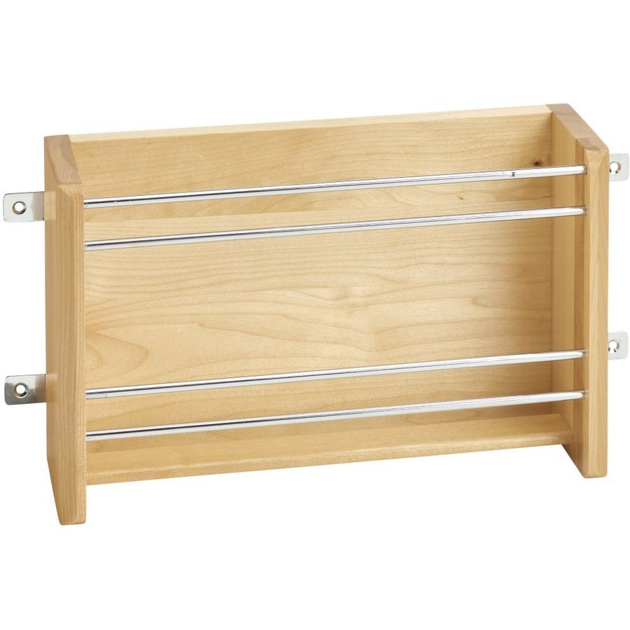 Rev-A-Shelf 4WFR-18-1, 13-1/8 Inch Width Door Storage Foil Rack for 18 ...