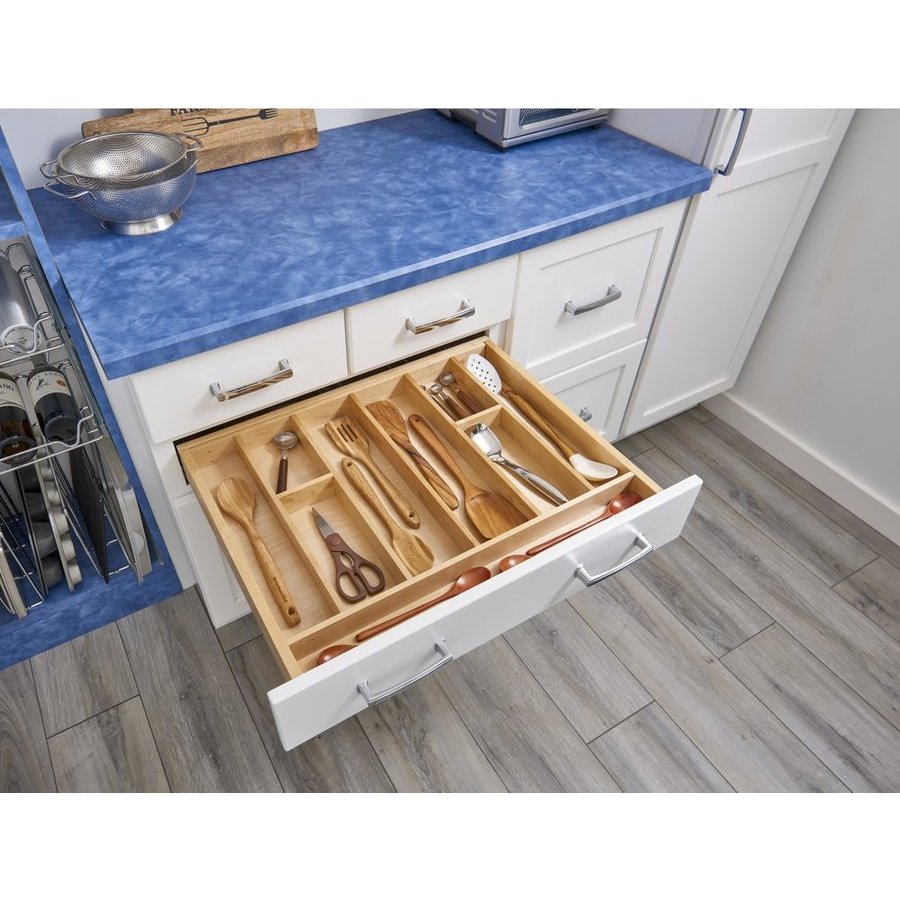 Rev-A-Shelf 4WUT-36-1, 33-1/8 Inch Width Tall Wood Utility Tray Insert ...