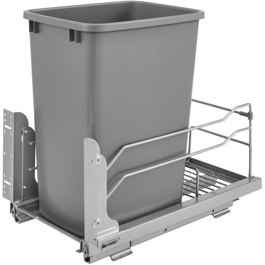 Rev-A-Shelf 53WC-1535SCDM-117, 35 Quart, Single Waste Pull-Out, Minimum ...