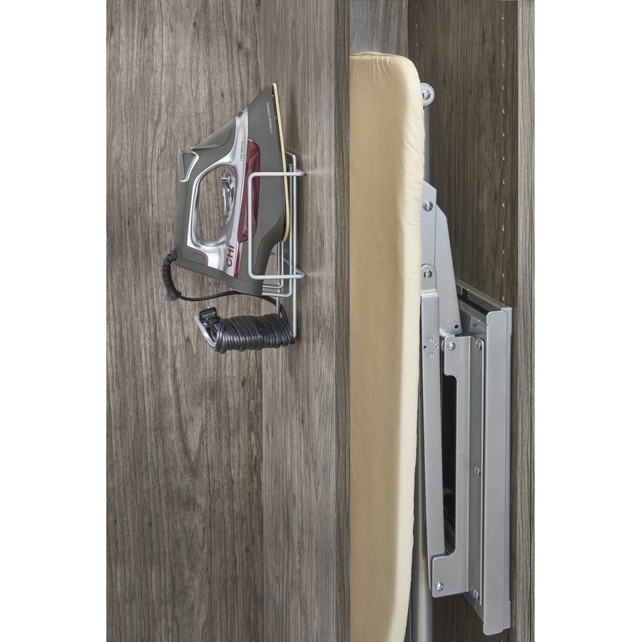 Rev-A-Shelf IRH-SM-1, Static Door/Wall Mount Iron Holder, Silver ...