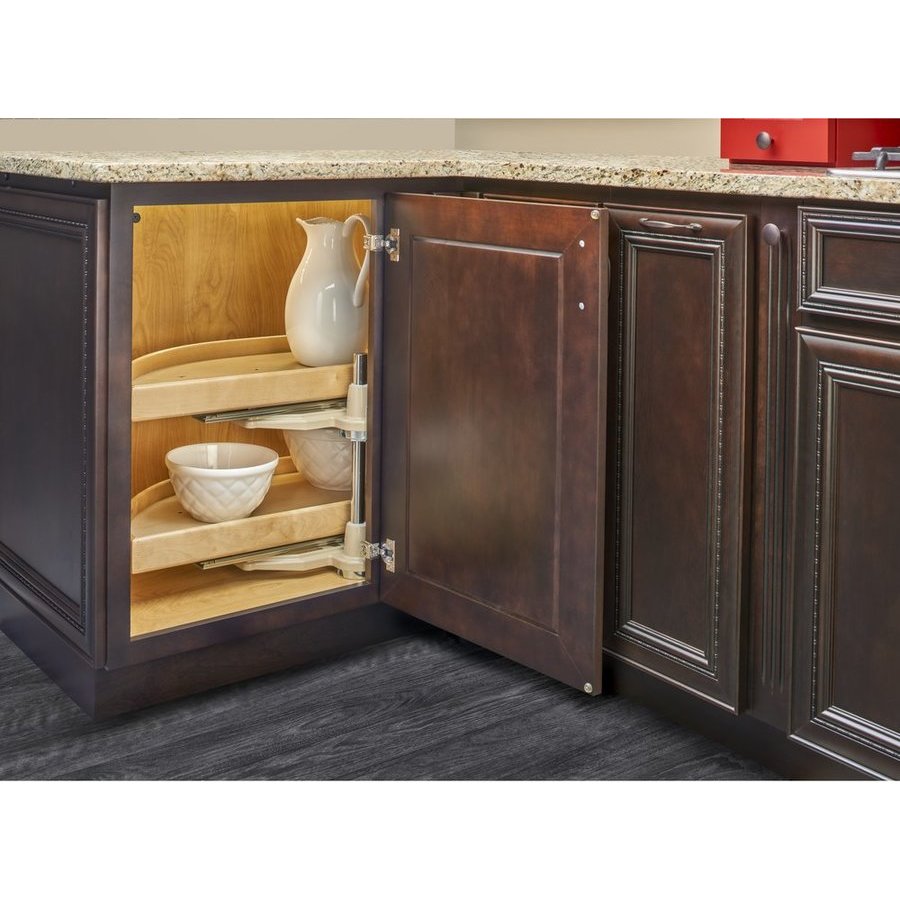 Rev-A-Shelf LD-4NW-882-38-1, Lazy Daisy 2-Shelf- 38 Inch Diameter Half ...