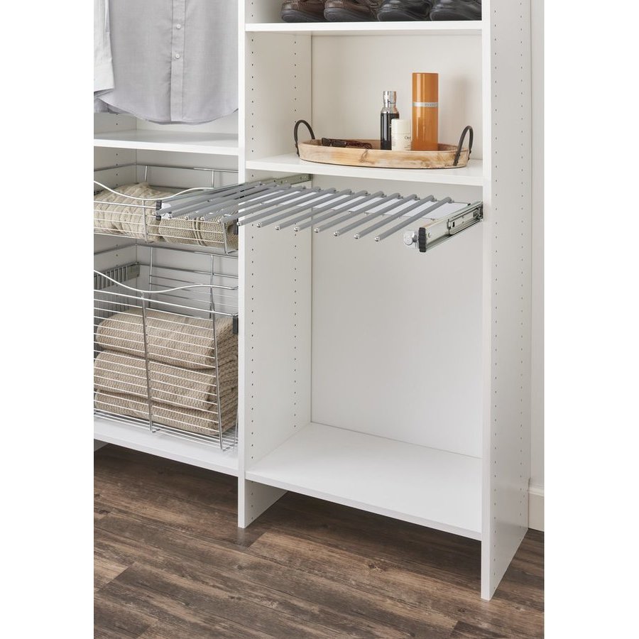 Rev-A-Shelf PSC-2414CR, Pull Out Pants Rack-13 Pair Capacity ...