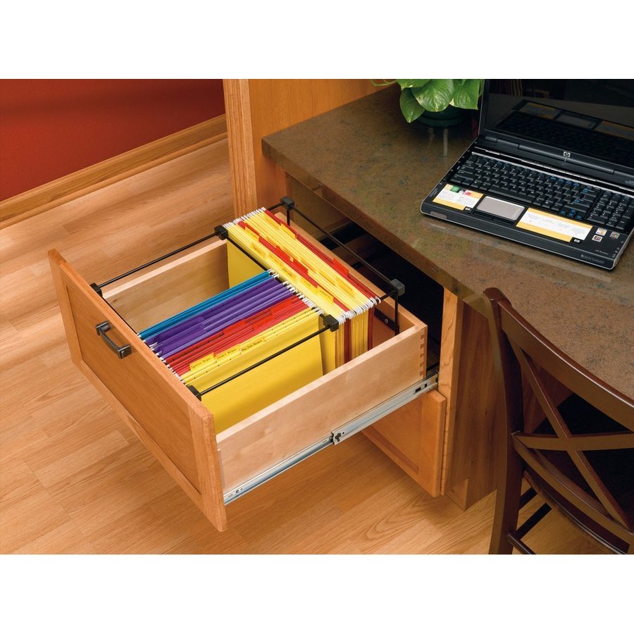 Rev-A-Shelf RAS-SMFD-52, Small File Drawer System, Zinc | CabinetParts.com
