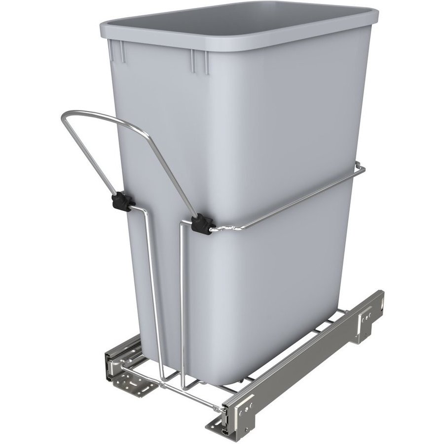Rev-A-Shelf RUKD-932-1, 32 Quart Single Trash Pull-Out Waste Container ...