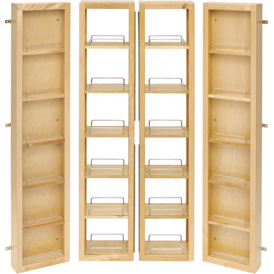Rev-A-Shelf 12"W x (2) 57 Inch Height Base Cabinet Swing Out Pantry ...
