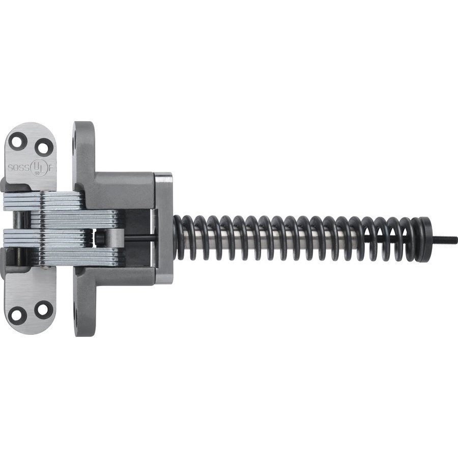 SOSS 418 Fire Rated Invisible Closer Hinge, 1-3/8 Inch Width x 5-1/2 ...
