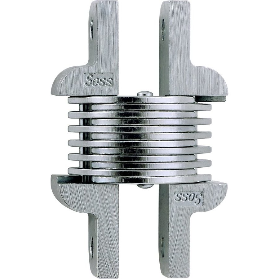 SOSS 106 Invisible Hinge for Metal Doors, 19/32 Inch Width x 2-3/8 Inch ...