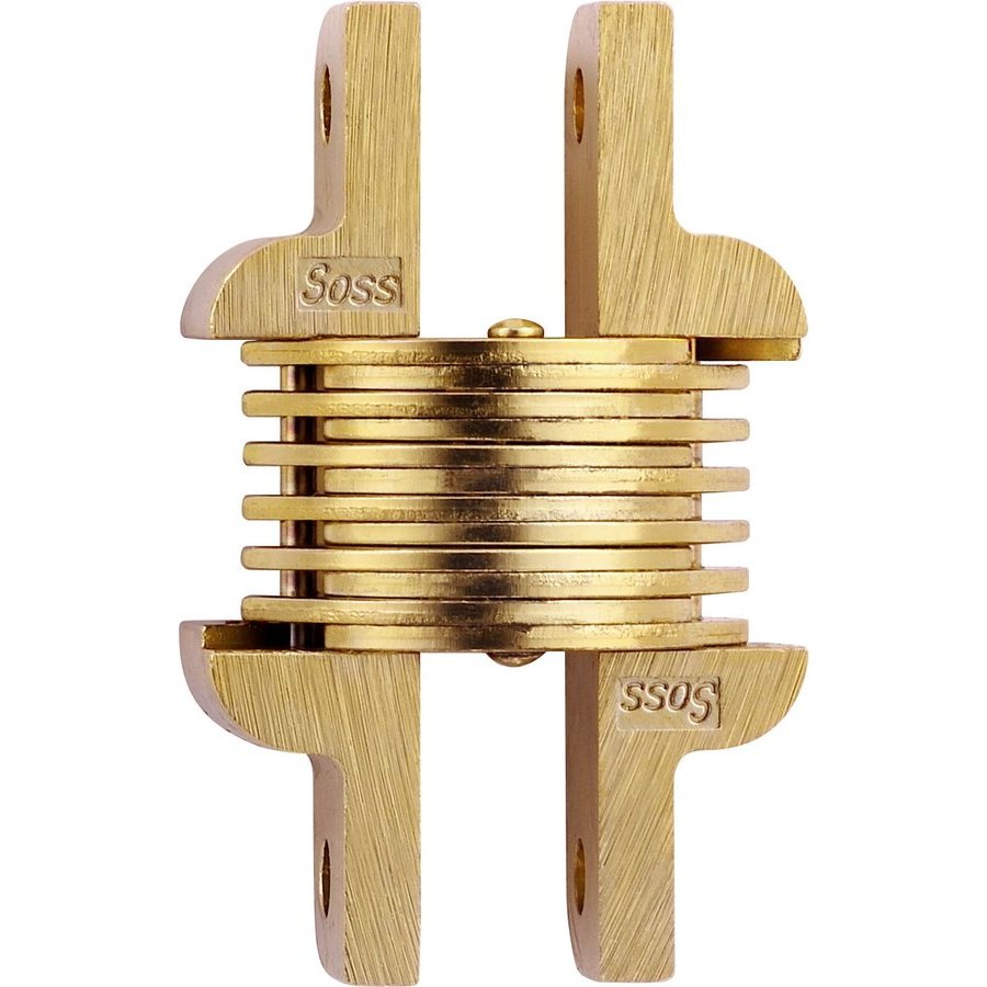 SOSS 106 Invisible Hinge for Metal Doors, 19/32 Inch Width x 2-3/8 Inch ...