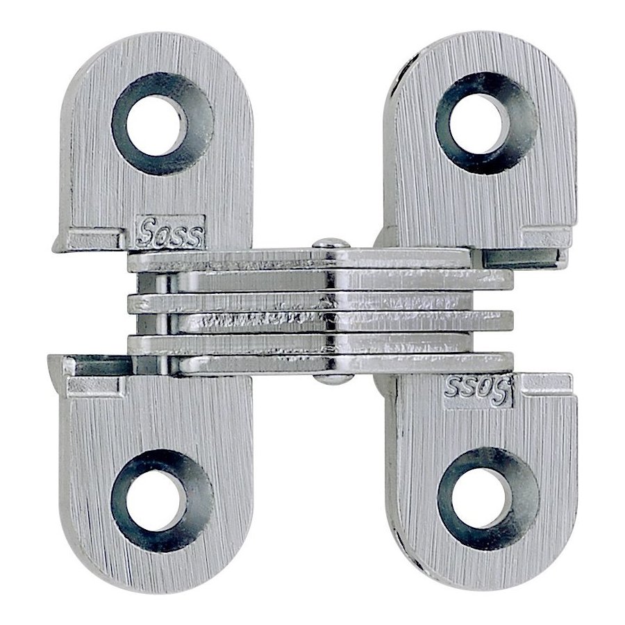 SOSS 103 Invisible Hinge for 3/4 Inch Minimum Door Width, 1/2 Inch ...