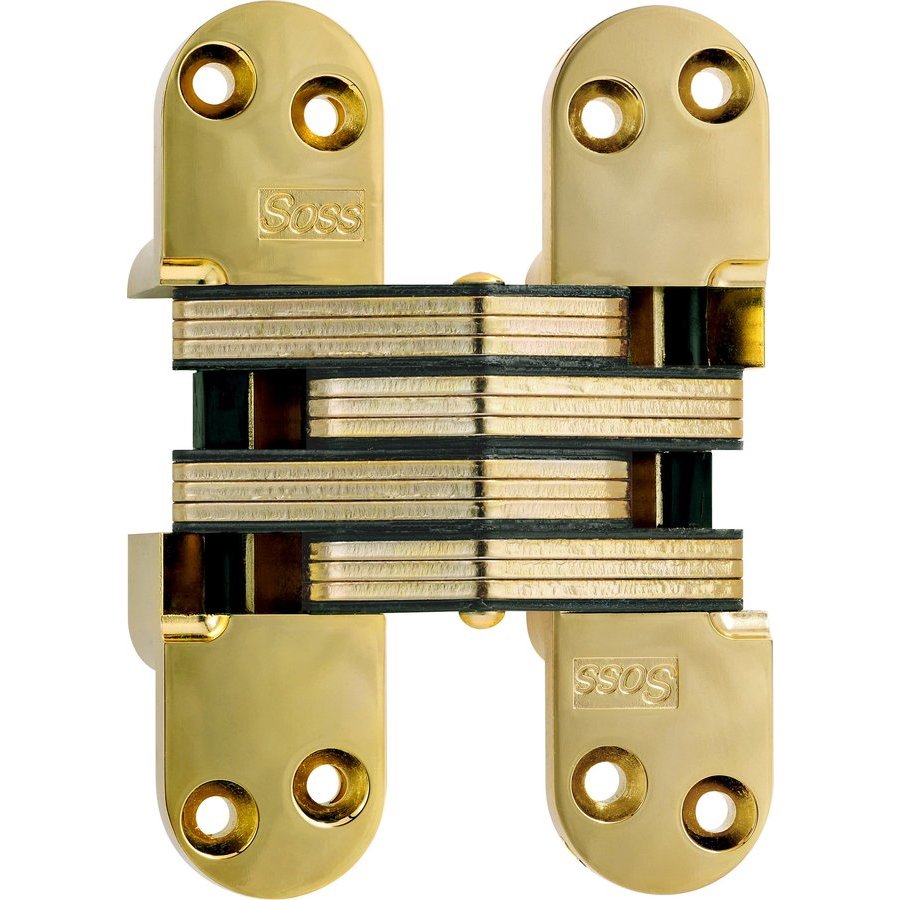 SOSS 220 Invisible Hinge, 1-3/8 Inch Width x 4-5/8 Inch Height x 1-41/ ...