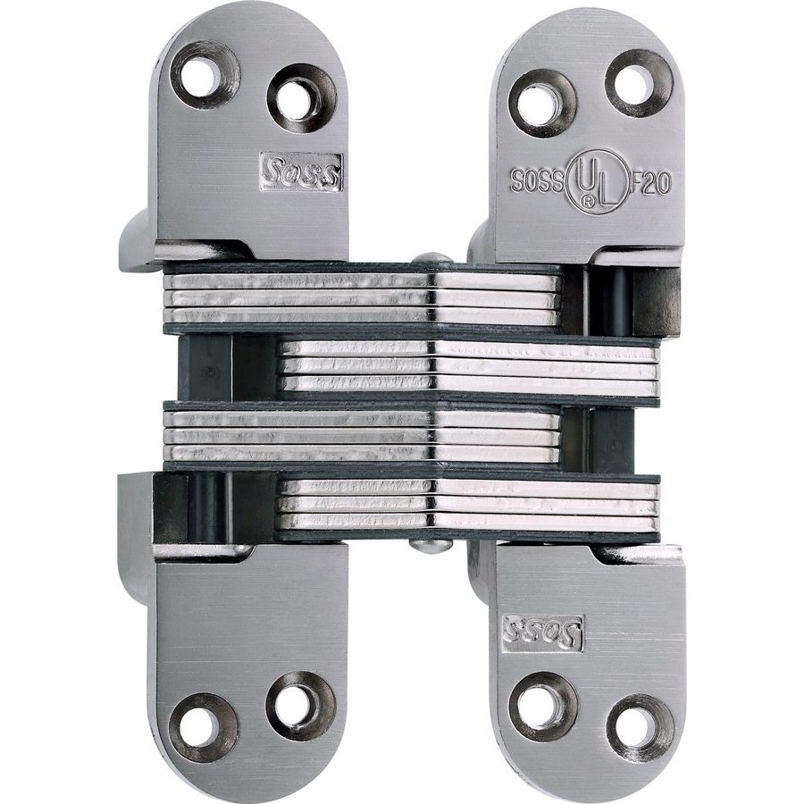 Soss 218FRUS15, #218 Fire Rated Invisible Hinge Satin Nickel ...