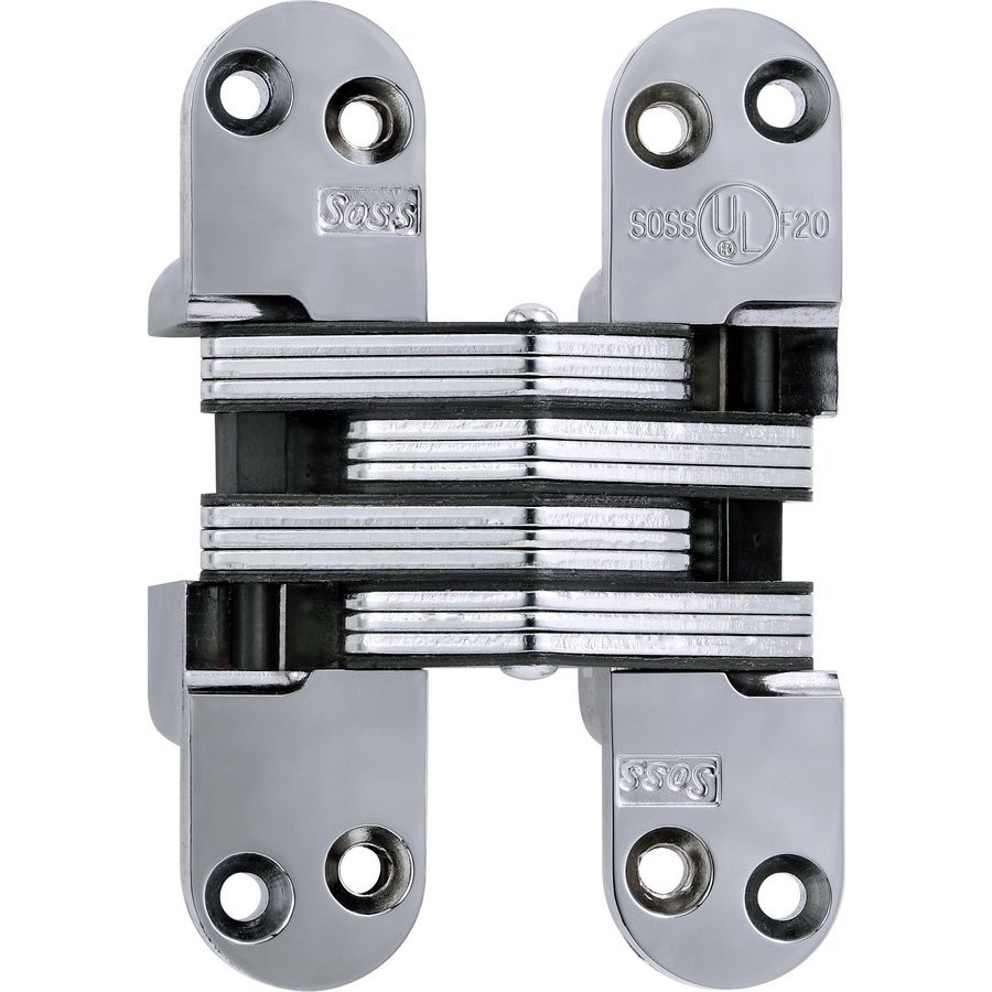 Soss 218FRUS26, #218 Fire Rated Invisible Hinge Polished Chrome ...