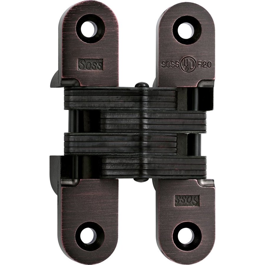 Soss 216FRUS10BL, #216 Fire Rated Invisible Hinge Oil Rubbed Bronze ...