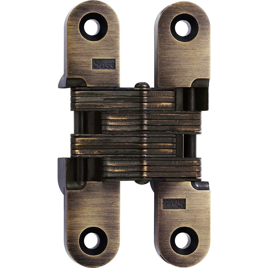 SOSS 212 Invisible Hinge for 1-1/8 Inch Minimum Door Thickness, 3/4 ...