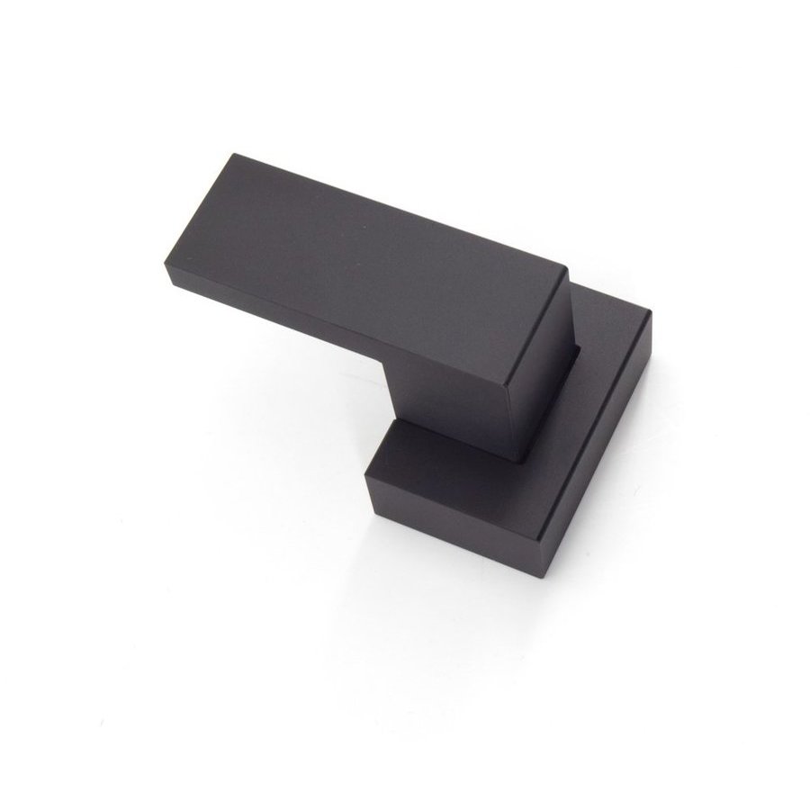 Sugatsune PXB-UM05-101-BL, 2-3/4 Inch Height x 1-7/8 Inch Width Urban Metal Coat Hook, Black ...