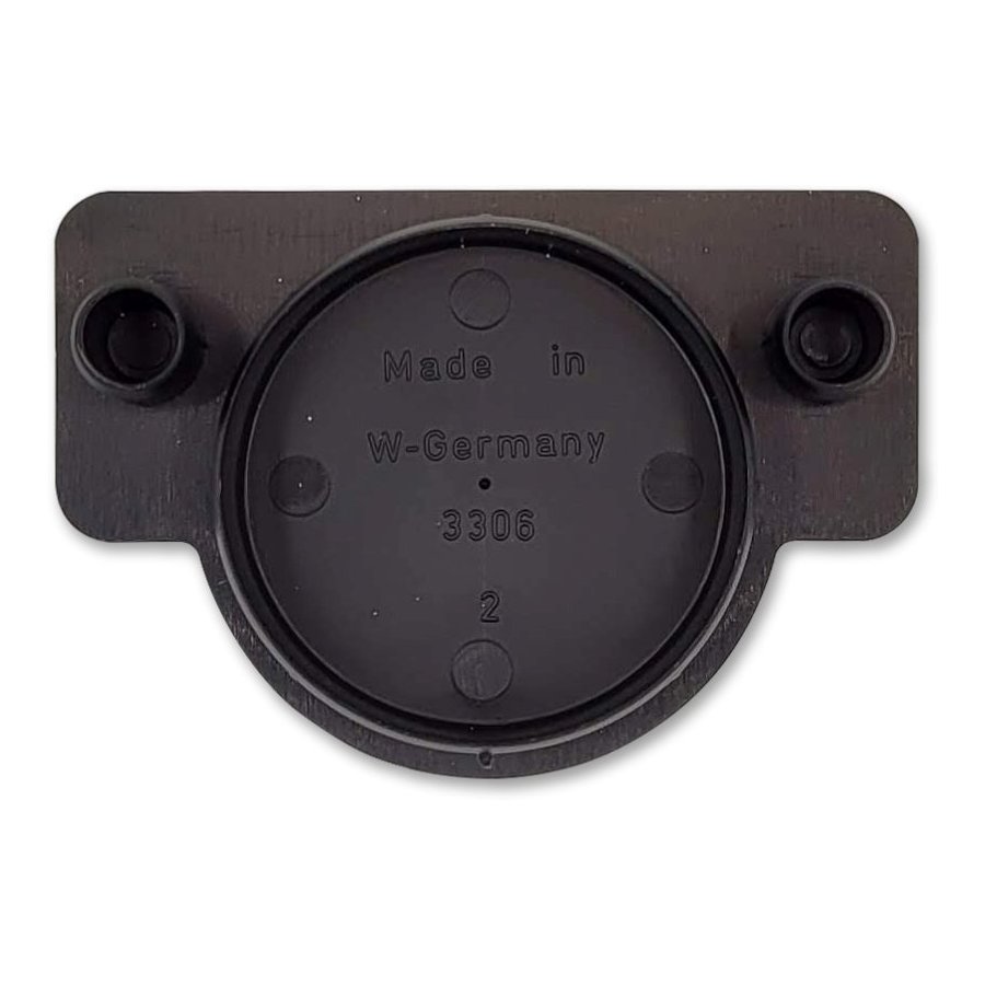 Cover Plugs for Builders Line Face Frame Hinges, Black | CabinetParts.com