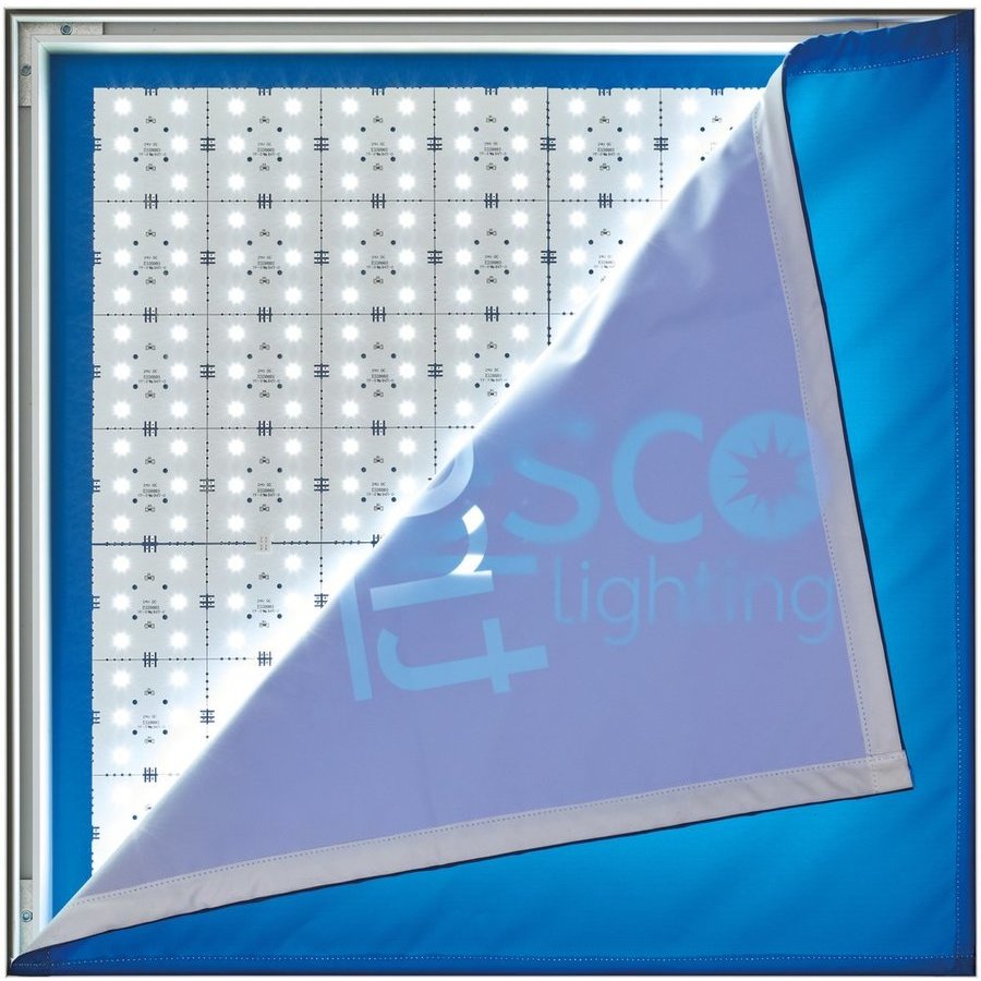 Tresco by Rev-A-Shelf L-SP15WA-50K-1, 12-inch x 12-inch LED “Snap ...