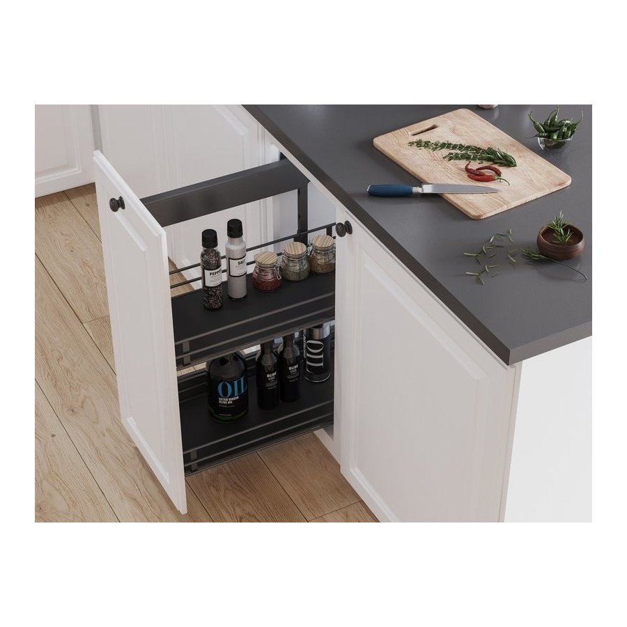 Vauth Sagel 90092000137, VS SUB Side Side Mounted 3 Basket Base Pullout ...