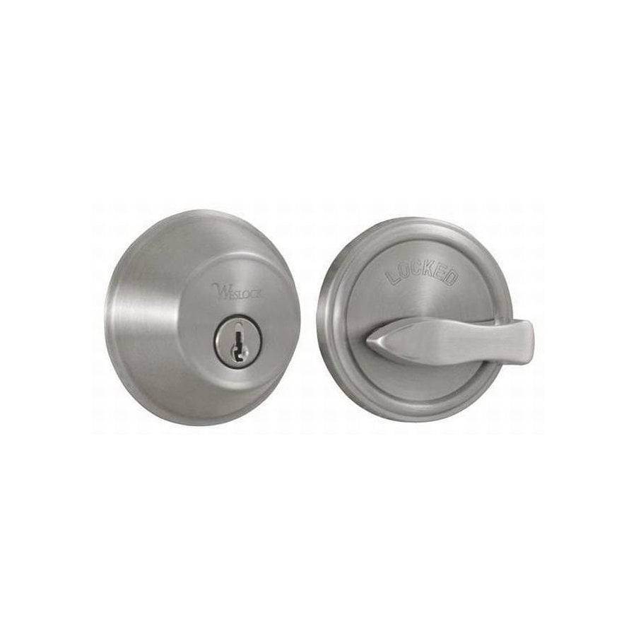 Weslock 00371-N-NSL23, 300 Series Single Cylinder Deadbolt with ...