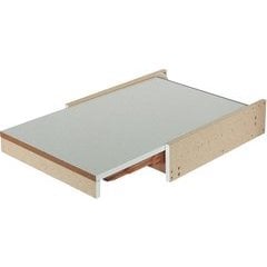 Hafele 505.58.103, Rapid Pull-Out 31-1/2" Extension Wood Tambour Table ...