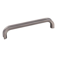 Jeffrey Alexander 667-12BNBDL, Rae Cabinet Pull 12" Center to Center, Brushed Pewter ...