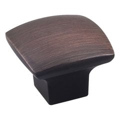 Jeffrey Alexander 431DBAC, Sonoma Cabinet Knob 1-3/16" L, Brushed Oil Rubbed Bronze ...