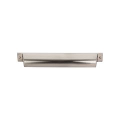 Top Knobs TK775BSN, 7 Inch Center to Center Barrington Channing Cup Pull, Brushed Satin Nickel ...