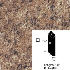 Wilsonart Crescent Bevel Edge Madura Gold, 4 ft (Pack of 3 ...