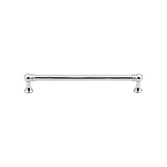 Top Knobs 3-3/4 Inch Center to Center Serene Lily Cabinet Pull, Brushed Satin Nickel TK822BSN ...