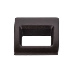 Top Knobs TK615SAB, 1-1/8 Inch Width Mercer Tango Finger Pull, Sable ...