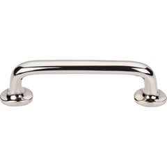 Top Knobs M1987, 4 Inch Center to Center Aspen II Rounded Cabinet Pull, Brushed Satin Nickel ...