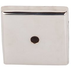 Top Knobs M2021, 1-1/4 Inch Length Aspen II Backplate Square, Polished Chrome | CabinetParts.com
