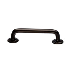 Top Knobs M1385, 4 Inch Center to Center Aspen Rounded Cabinet Pull, Silicon Bronze Light ...