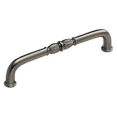 Schaub and Company 803-AN, Meridian 6 Inch Center to Center Antique Nickel Cabinet Pull ...