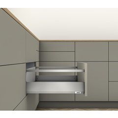 Blum 450E550WH.GL, MERIVOBOX INSERTA 22 Inch Length Soft-Close Metal ...