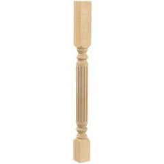 Brown Wood 01082740CH1, 2.75 Inch Square x 35.25 Inch Height Small ...