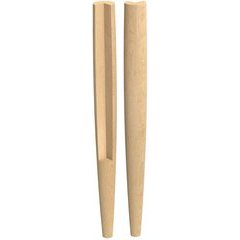 Brown Wood 01310110AK3, 2.625 Inch Diameter x 29 Inch Height Notched ...