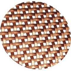 Brown Wood Fine Wire Mesh for Decorative Wire Grilles, 20 Inch L x 48 ...
