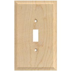Brown Wood 01453001HM1, Triple Light Switch Plate, Hard Maple ...