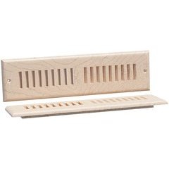 Brown Wood 01992112CH1, 13-3/4 Inch Width Grate Style Toe Kick Vent ...