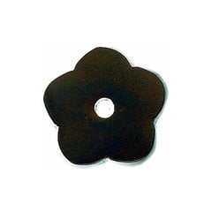 Top Knobs M1427, 1 Inch Length Aspen Backplate Flower, Medium Bronze | CabinetParts.com